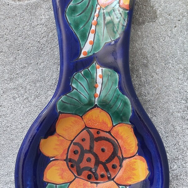 Talavera Spoon Rest - Etsy
