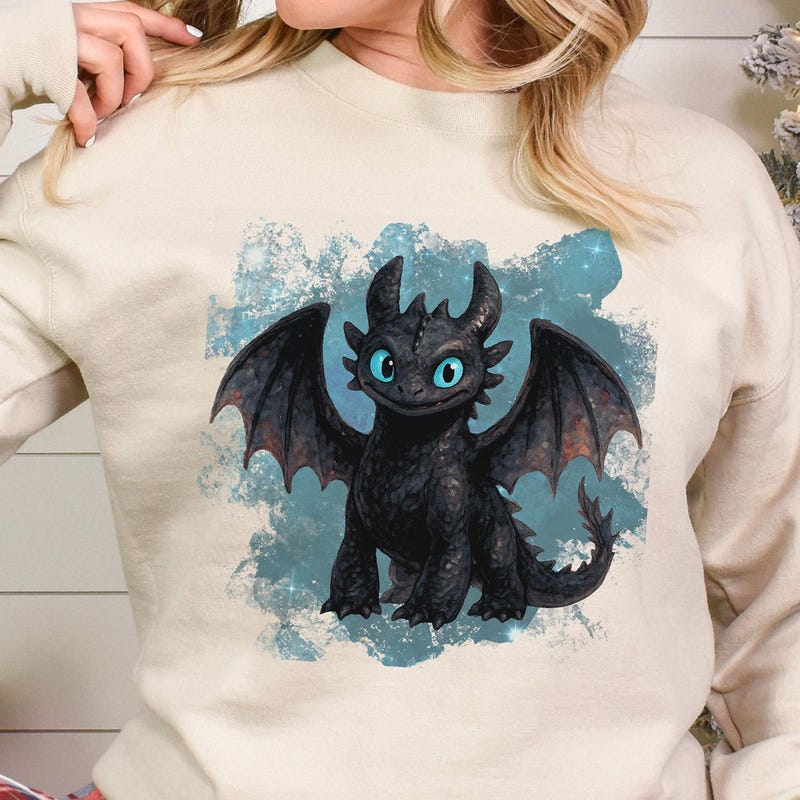 Toothless Hoodie - Etsy