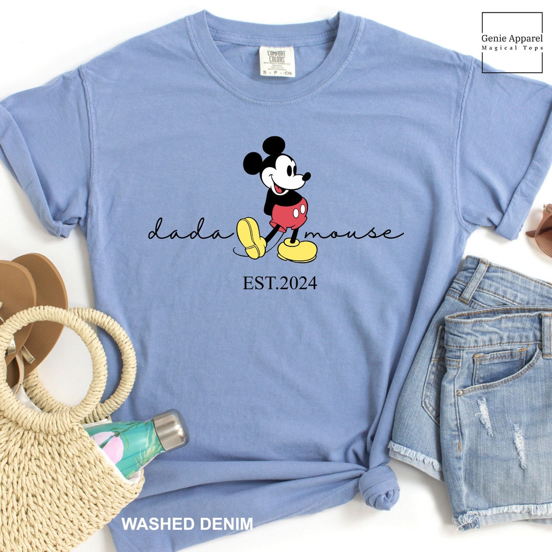 Disney Mickey Dada Mouse Shirt, Custom Disney Fathers Day Shirt ...