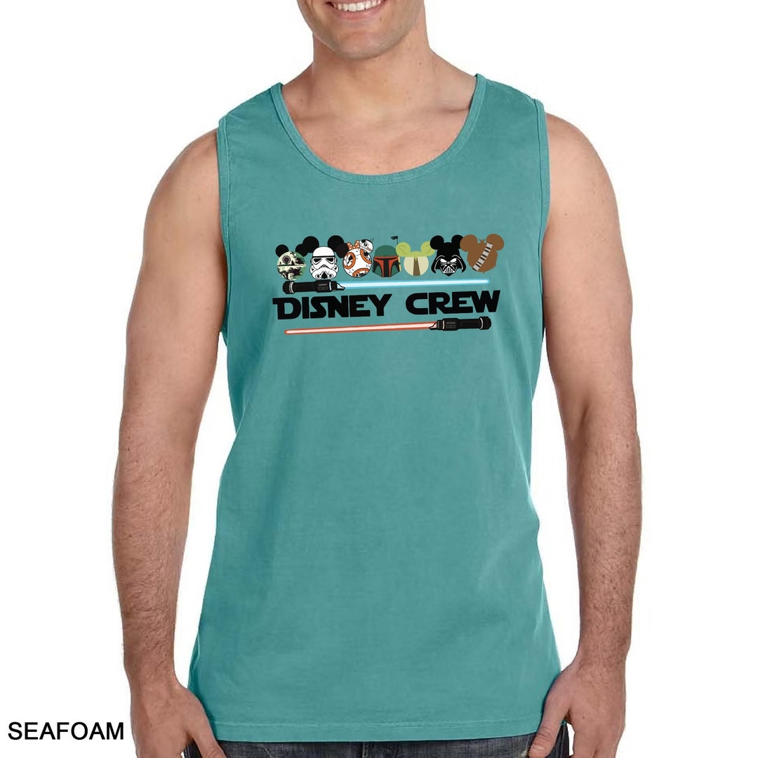 Star Wars Disney Crew Tank Top, Comfort Colors Tank Top, Star Wars ...