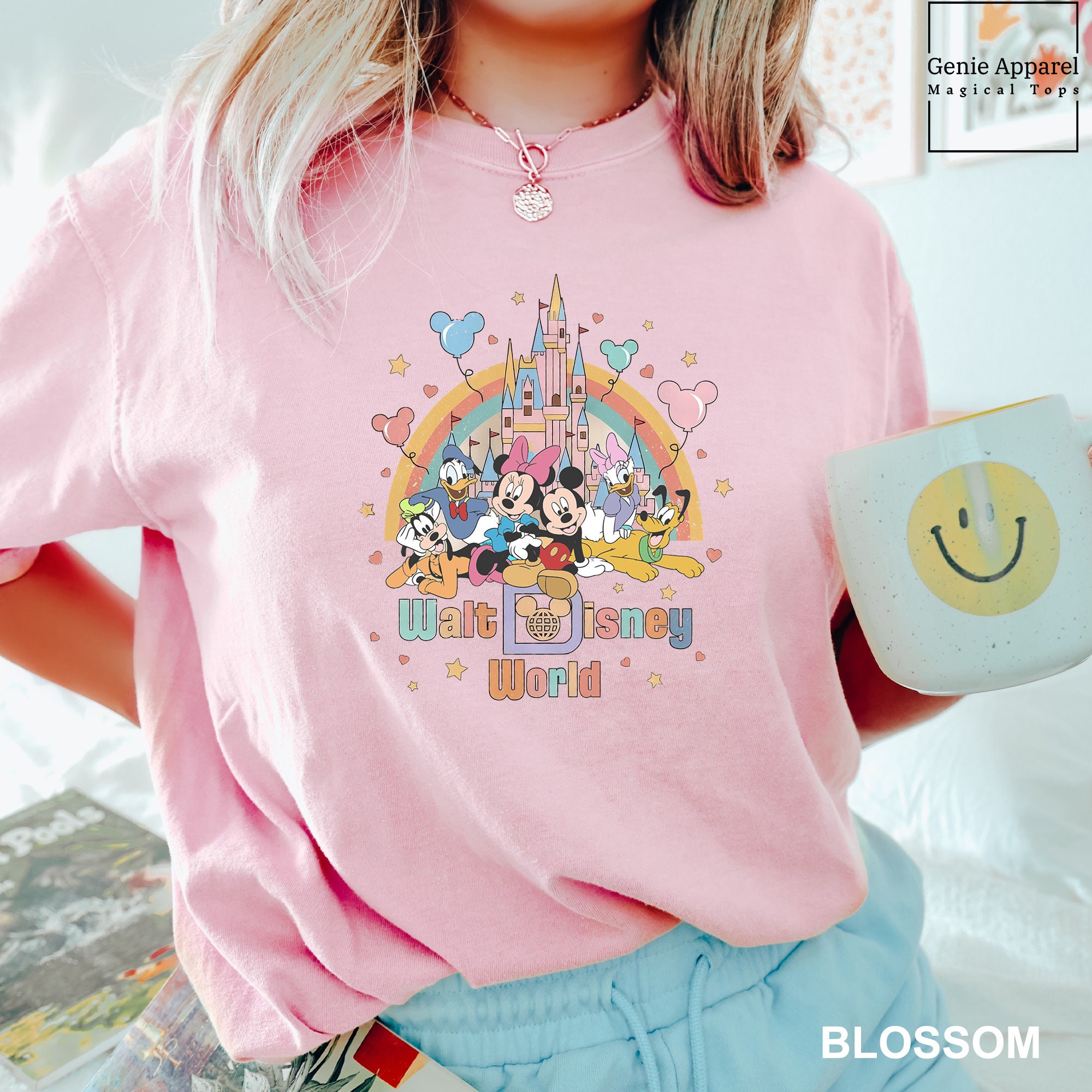 Disney Friends Walt Disney World Shirt, Comfort Colors Disney Shirt ...