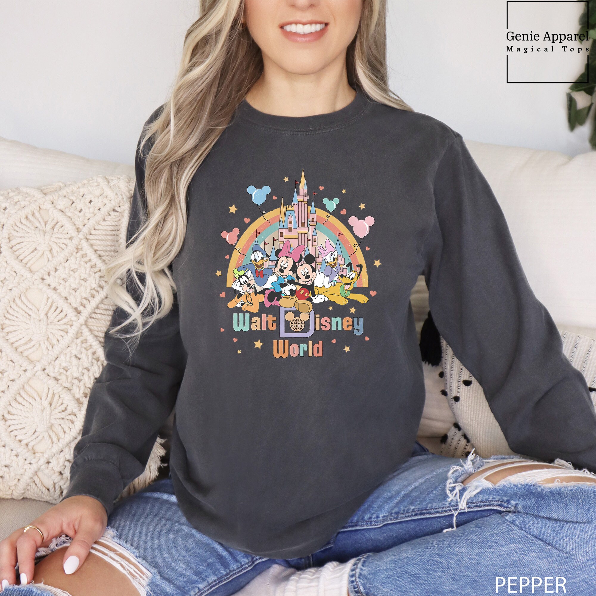 Disney Friends Walt Disney World Shirt, Comfort Colors Disney Shirt ...