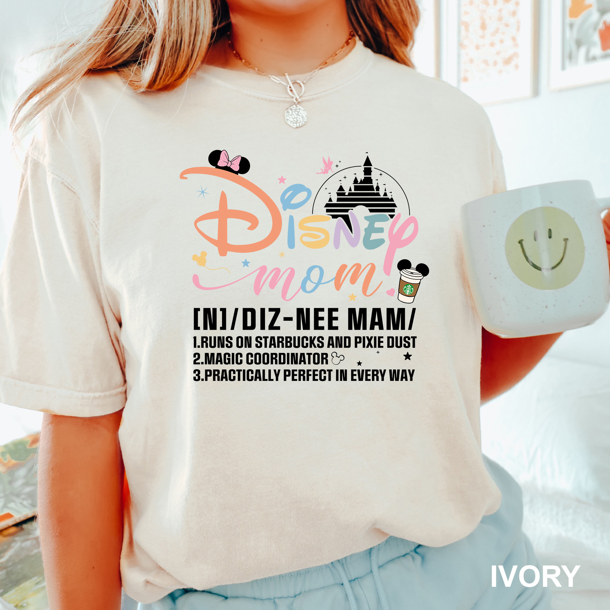 Disney Mom Shirt, Disney Mothers Day Shirt, Comfort Colors Disney Shirt ...