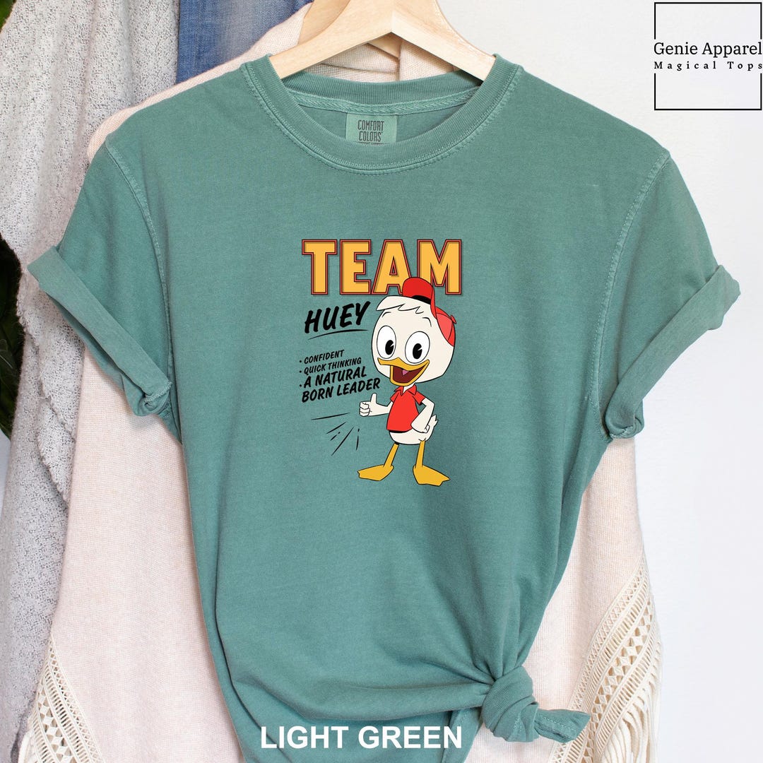 Disney Team Huey Shirt, Comfort Colors Disney Shirt, Disney Family ...