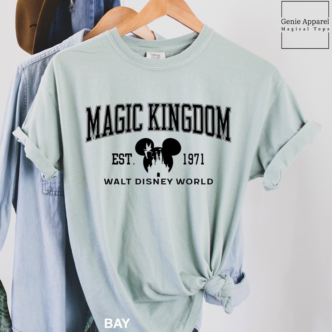 Disney Magic Kingdom Shirt, Comfort Colors Disney Shirt, Disney Family ...