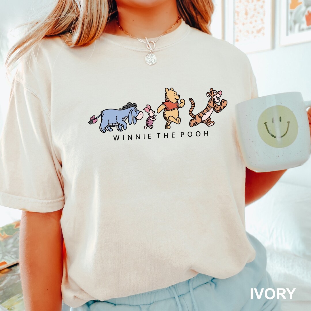 Disney Winnie the Pooh and Friends Shirt, Comfort Colors Disney Shirt ...