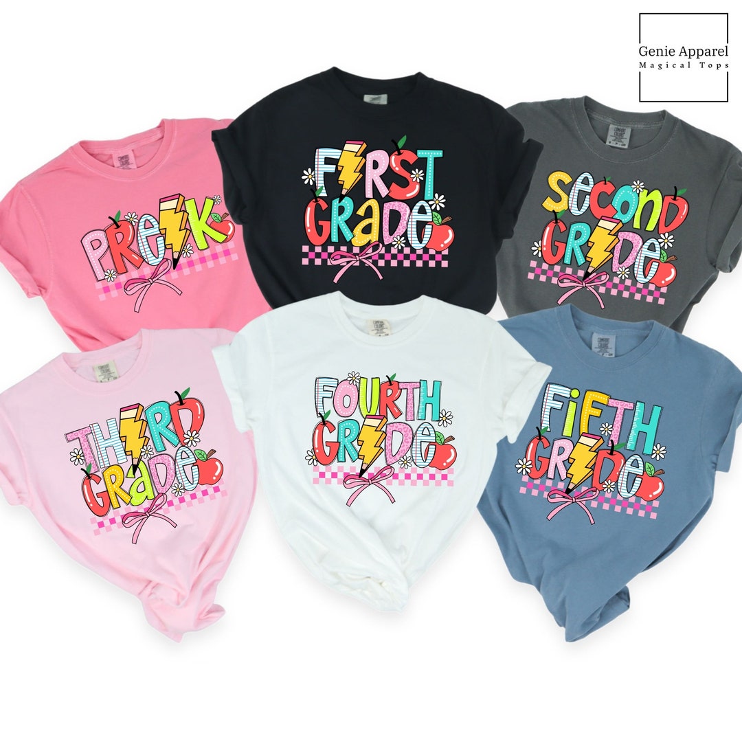 First Day of School Shirt, Comfort Colors School Shirt, First Day of ...