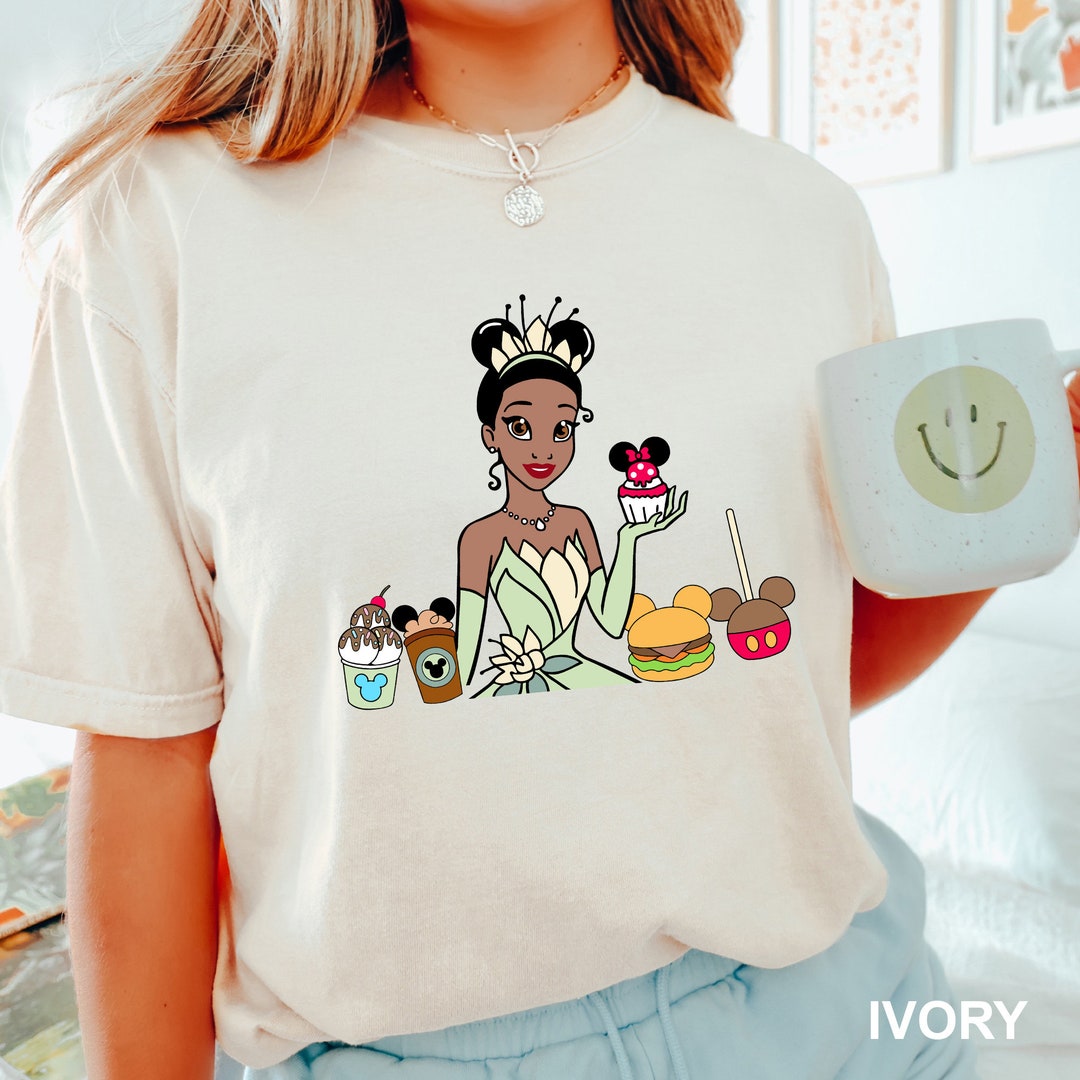 Disney Princess Tiana Shirt, Comfort Colors Disney Shirt, Disney Family ...