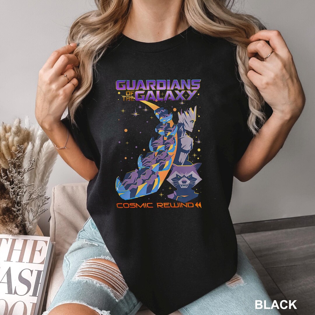 Guardians of the Galaxy Shirt, Comfort Colors, Retro Cosmic Rewind ...
