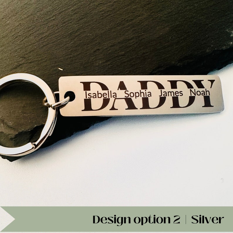 Personalized Engraved Stainless Steel Keychains, Customizable Key ...