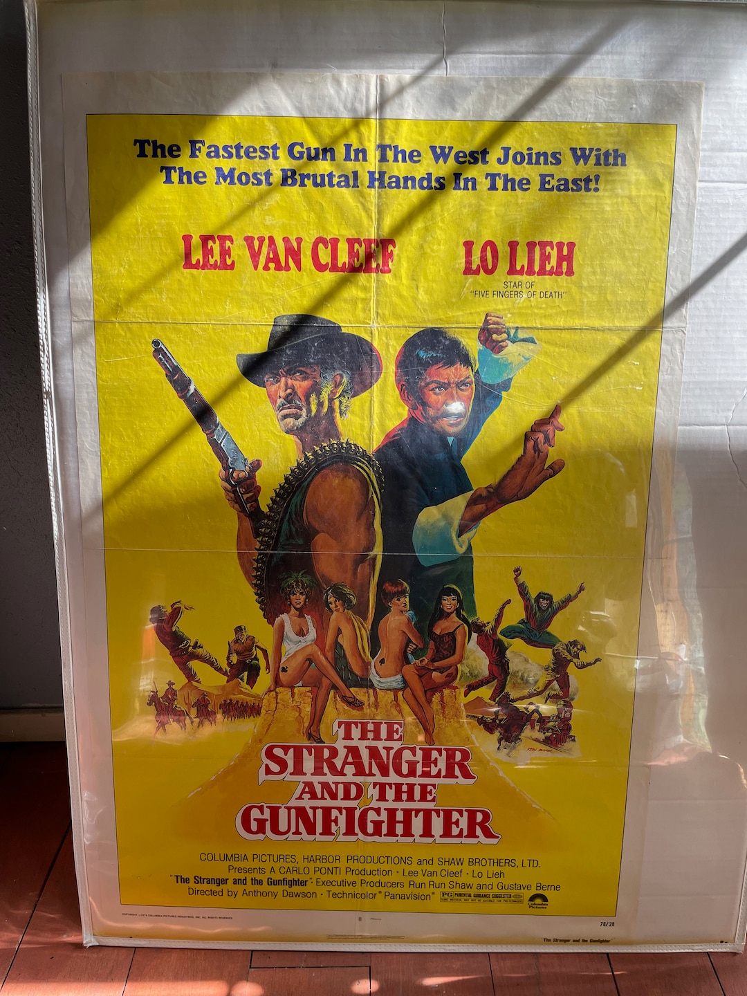 Stranger and the Gunfighter (1974): Collectible Western Movie Poster W ...