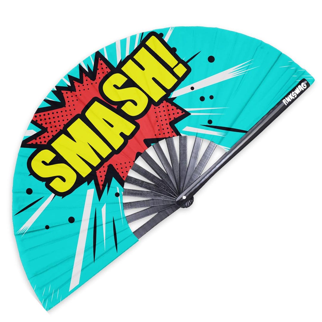 Smash Comic Pop Art Fan – Sexy Festival Drag Accessory - Etsy
