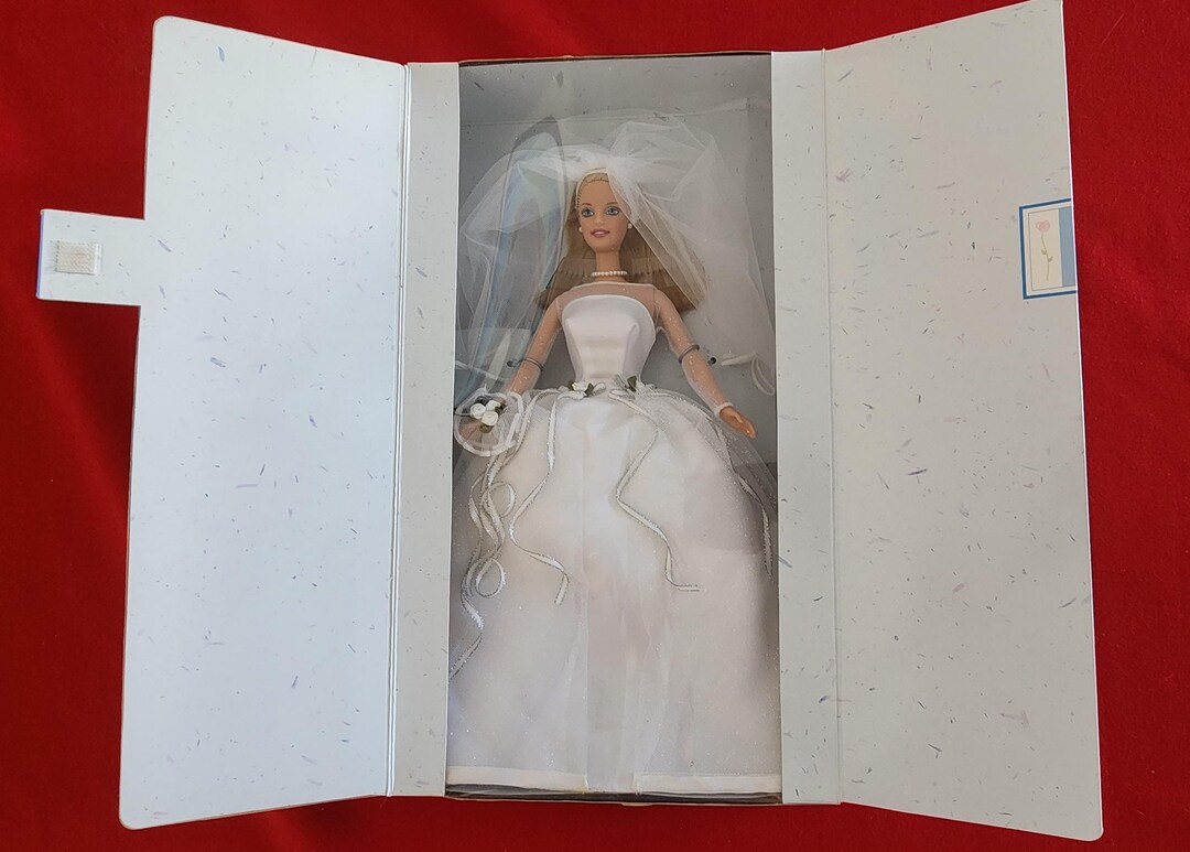 1999 AVON Blushing Bride Barbie Doll - Etsy