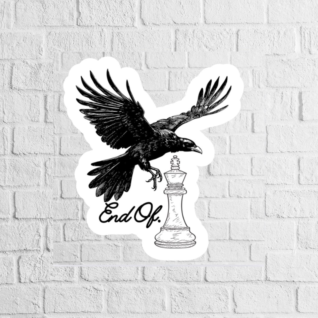 LICENSED Ravenhood Series Sticker: Holographic Vinyl Booktok Kindle ...