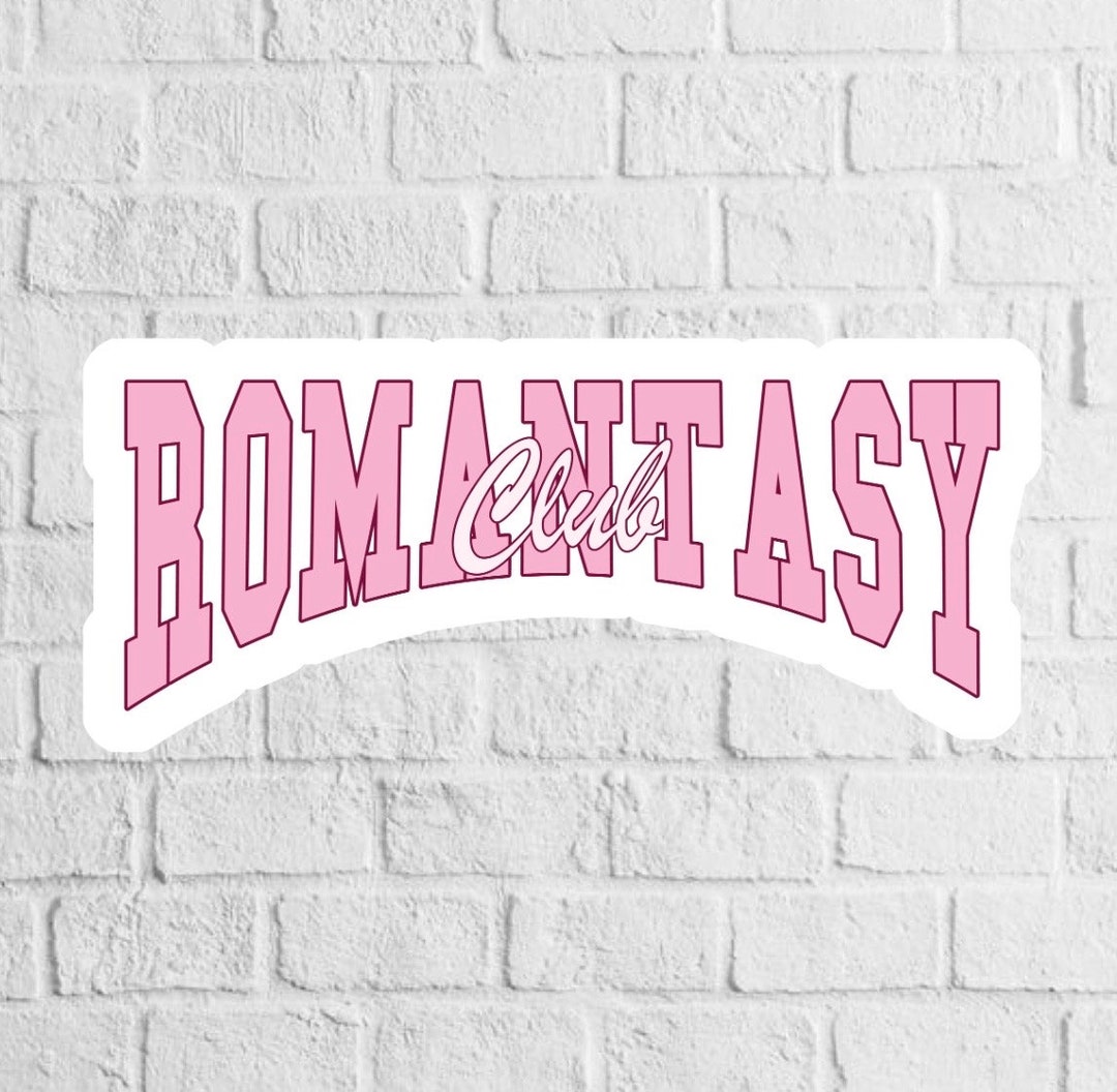Romantasy Club Sticker || ,morally Grey, Spicy Bookworm, and Book Lover ...