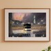 Printable Al-haram Mosque Art | Makkah Masjid Print | Digital Download ...