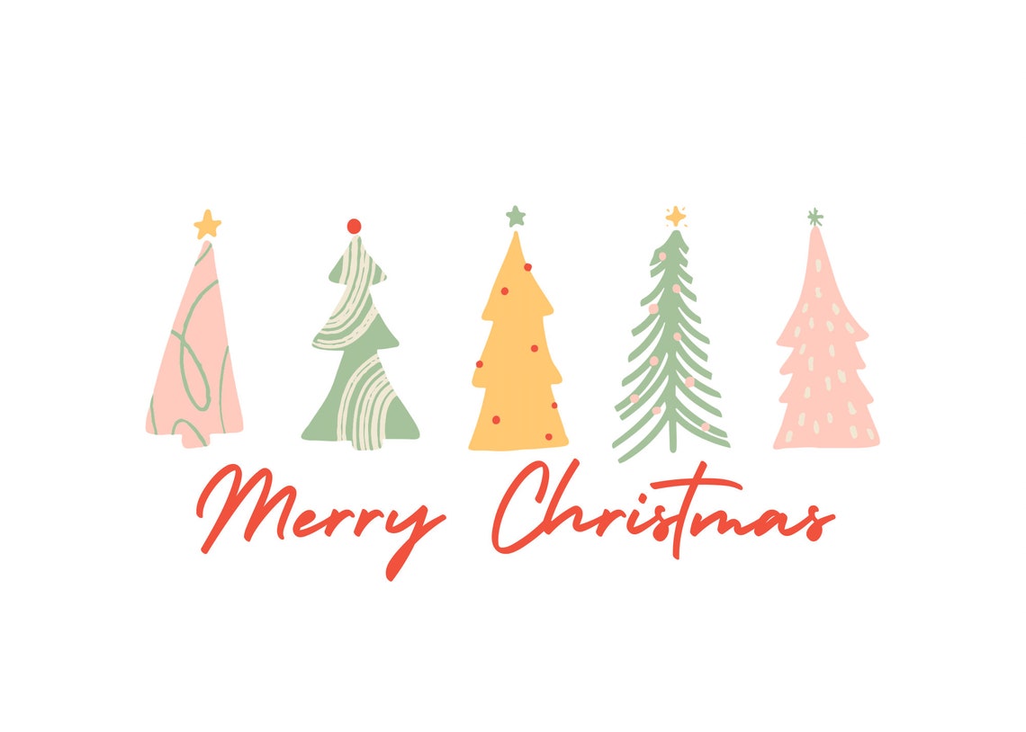 Merry Christmas Design Etsy 