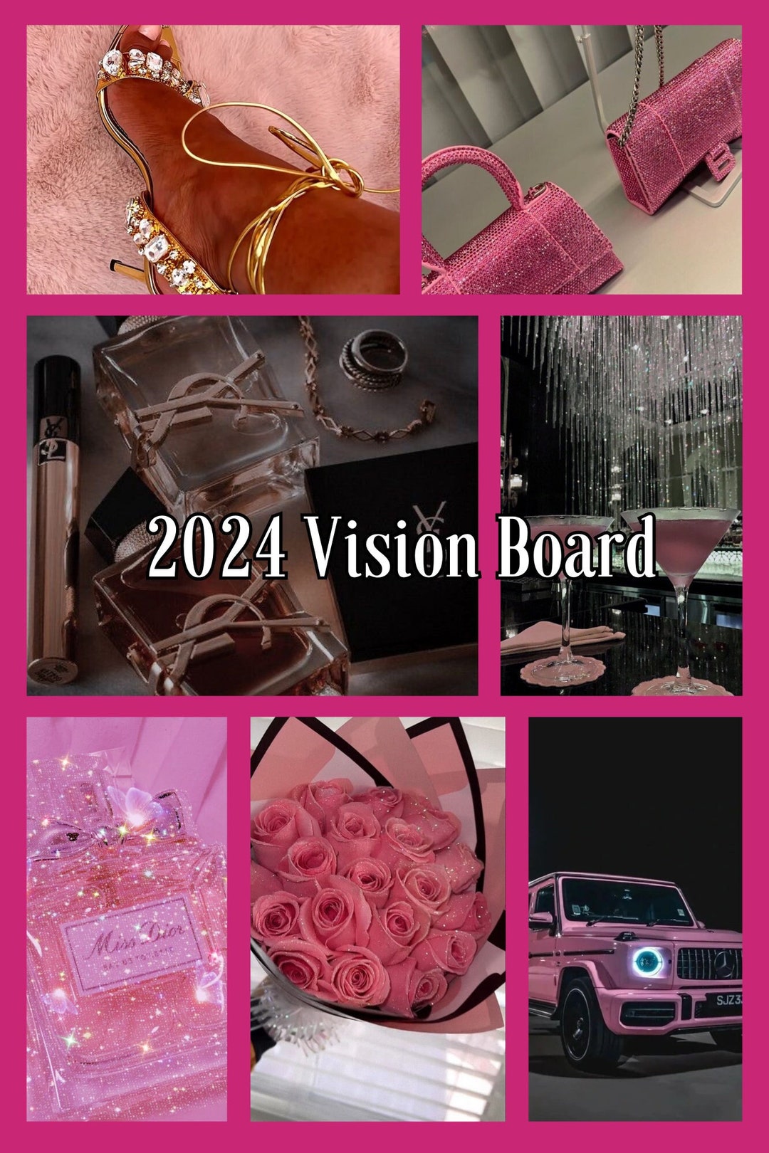 2024 Luxury Themed Vision Boards - Etsy