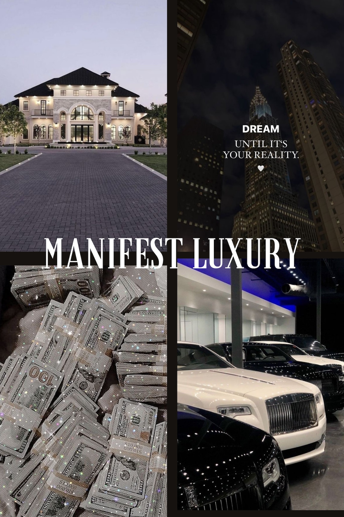 2024 Luxury Themed Vision Boards - Etsy