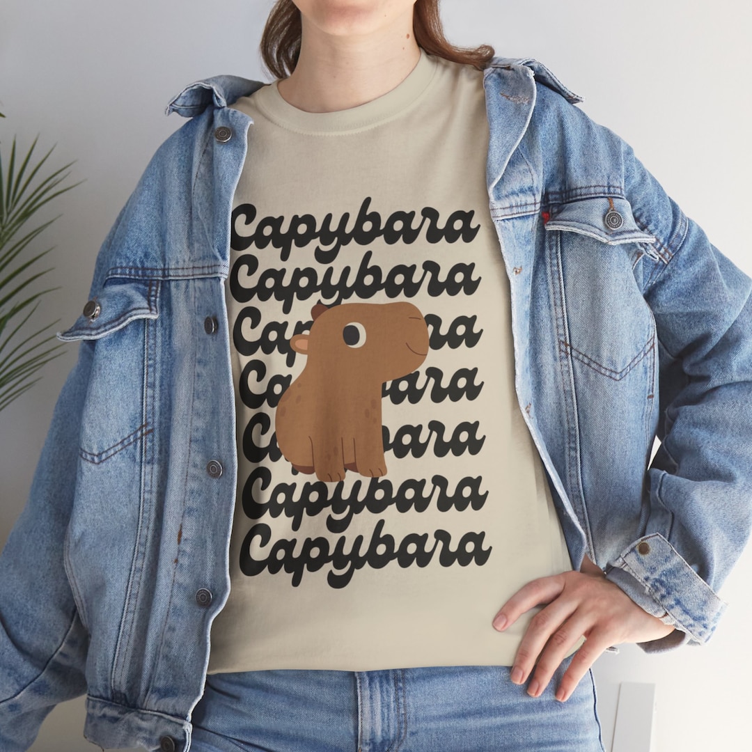 Capybara Shirt, Capybara Gift, Capybara Lover, Capybara, Capybara Merch ...