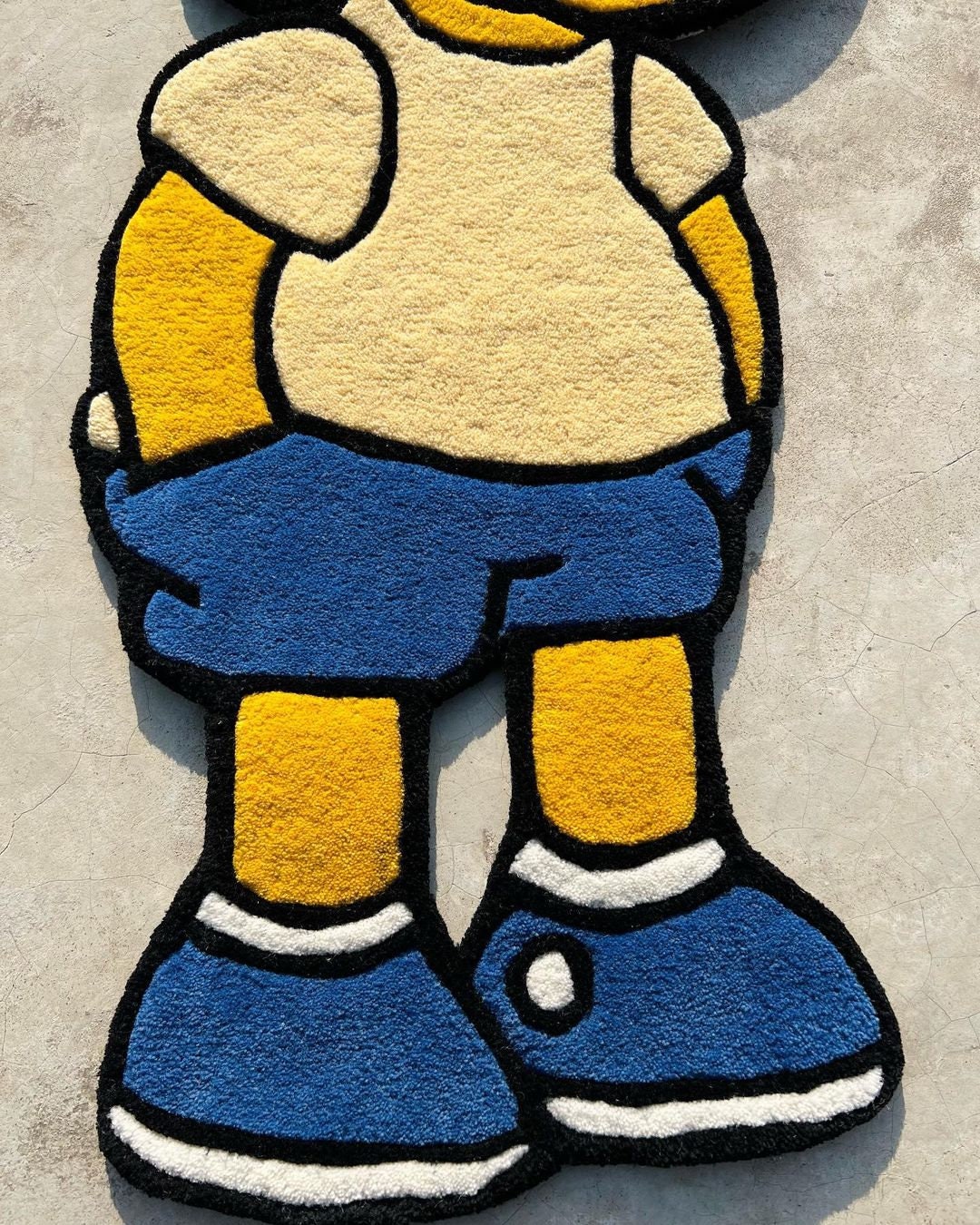 Cartoon Custom Rug / Tufted Rug /birthday Gift / Decor for Living Room ...