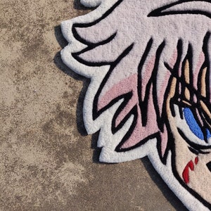 Custom Rug / Handmade Tufted Rug for Anime Fans and Gamers / Kids Room ...