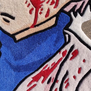 Custom Rug / Handmade Tufted Rug for Anime Fans and Gamers / Kids Room ...