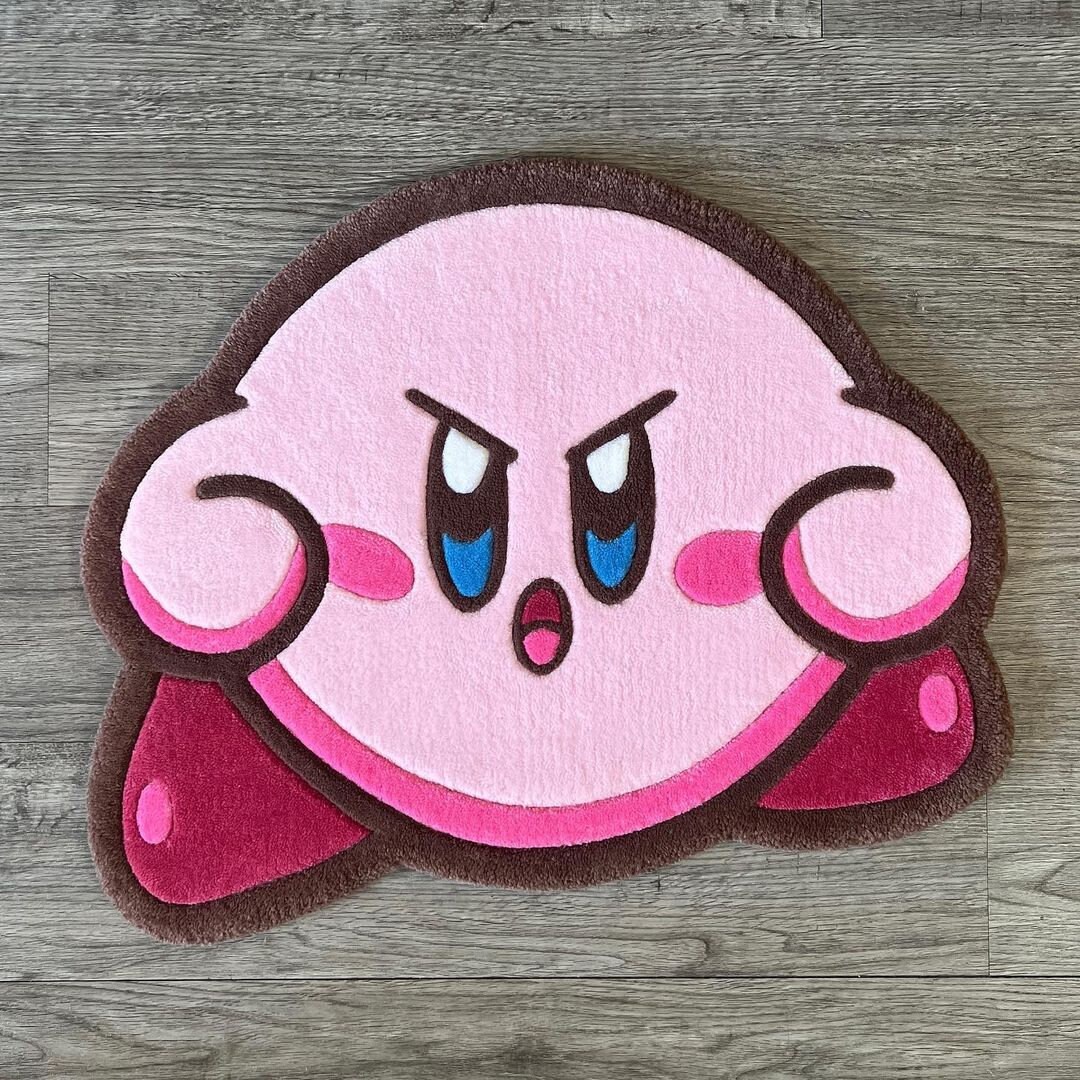 Cute Custom Rug / Handmade Tufted Rug for Anime Fans and Gamers / Kids ...