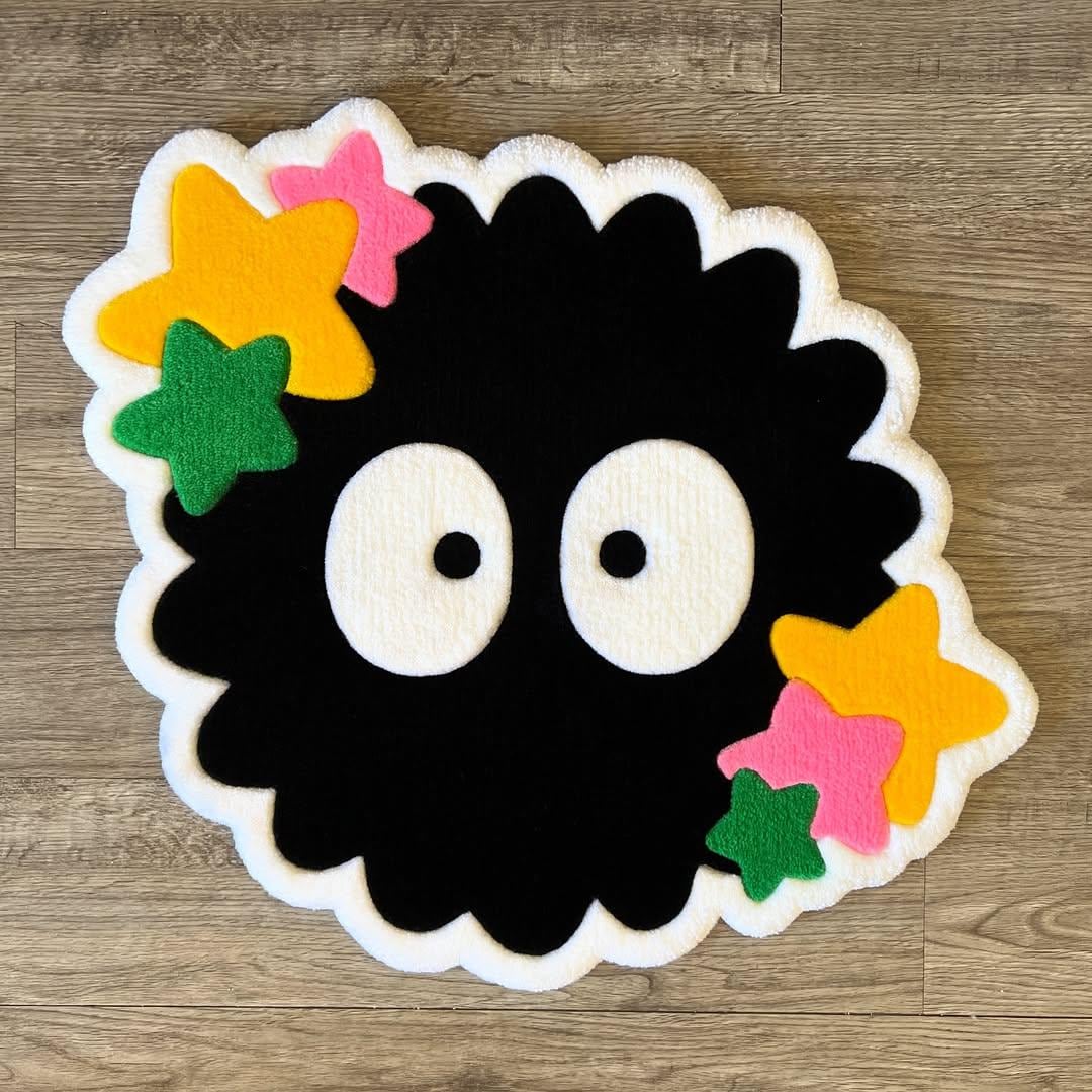 Handmade Tufted Rug: Anime Character Inspired Decor - Etsy