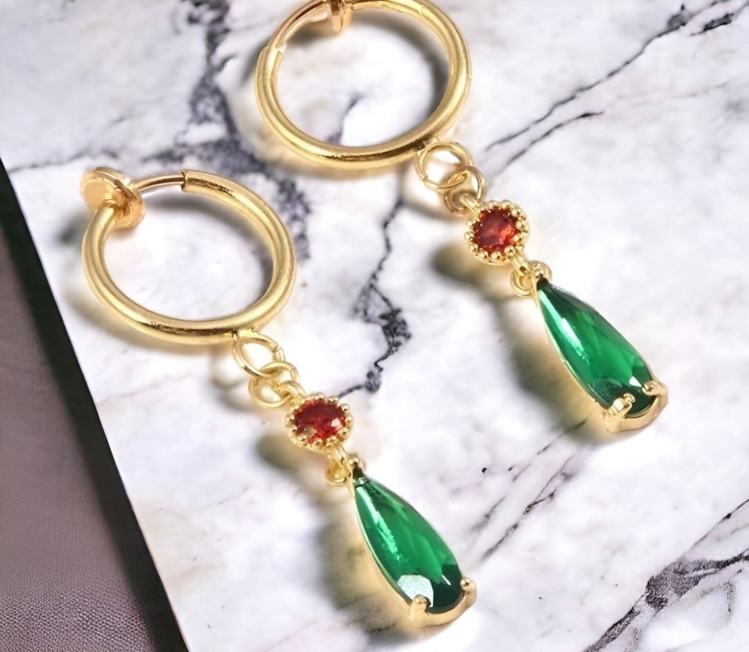 Howl's Castle Earrings: 14K Gold-plated, S925 Silver Howl Earrings ...