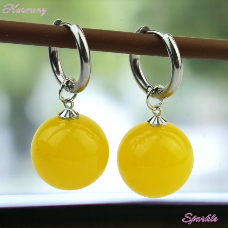 Potara Earrings : Dragon Inspired Earrings Ball, Goku Earrings, Anime ...