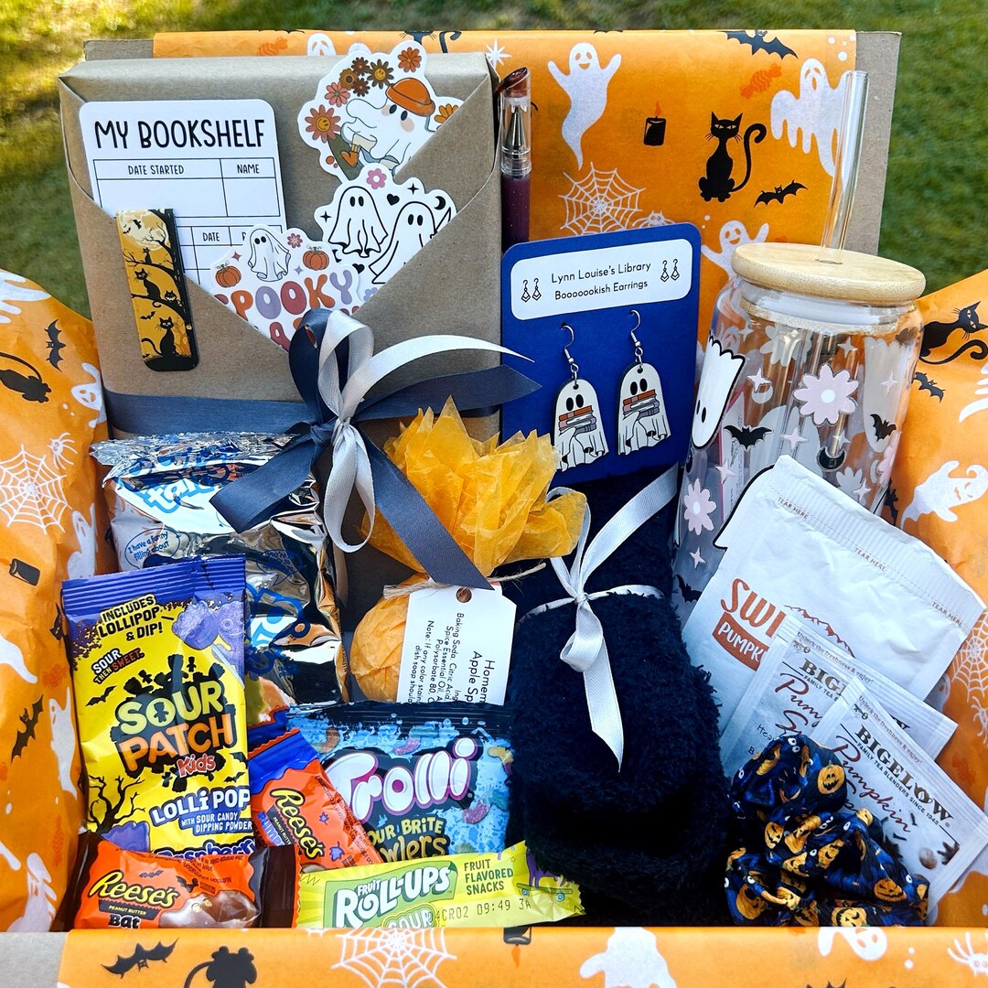 Cozy Fall/halloween Box, Blind Date With a Book - Etsy