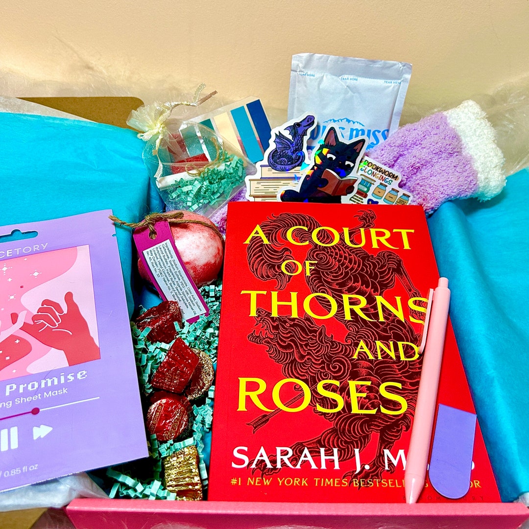 Fantasy Romance Blind Date With a Book Box, Self Care Book Lover Gift ...