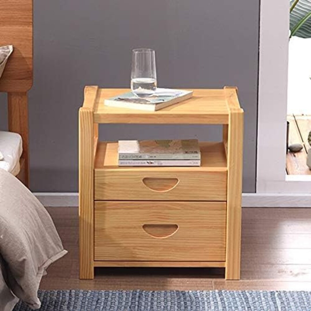 Bedside Table Solid Wood Simple Bedroom Bedside Table Mini - Etsy