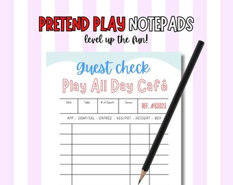 Doctor Visit Pretend Play Notepad - 50 Pages per Notepad - Etsy