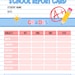 School Report Card Pretend Play Notepad - 50 Pages per Notepad - Etsy