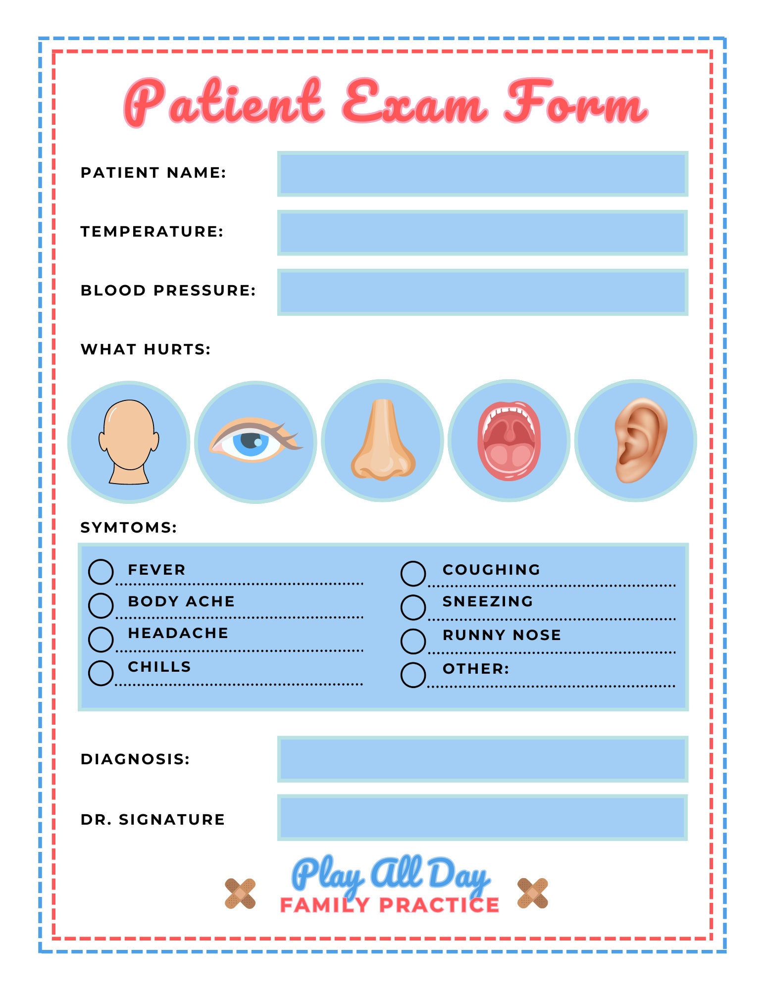 Doctor Pretend Play Printable Bundle for Kids (instant Download) - Etsy