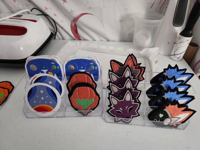 Protogen Helmet Patch Embroidery Pattern - Etsy