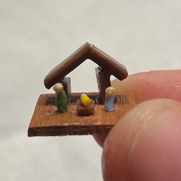 Miniature Nativity - Etsy