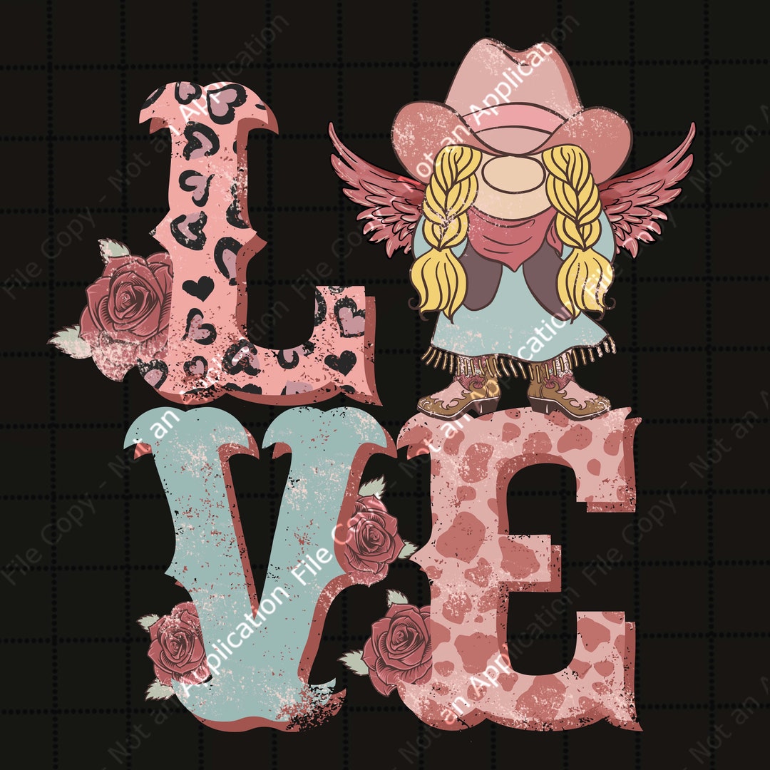 Howdy Valentine Png, Western Valentines Png, Cowboy Cowgirl Valentine ...