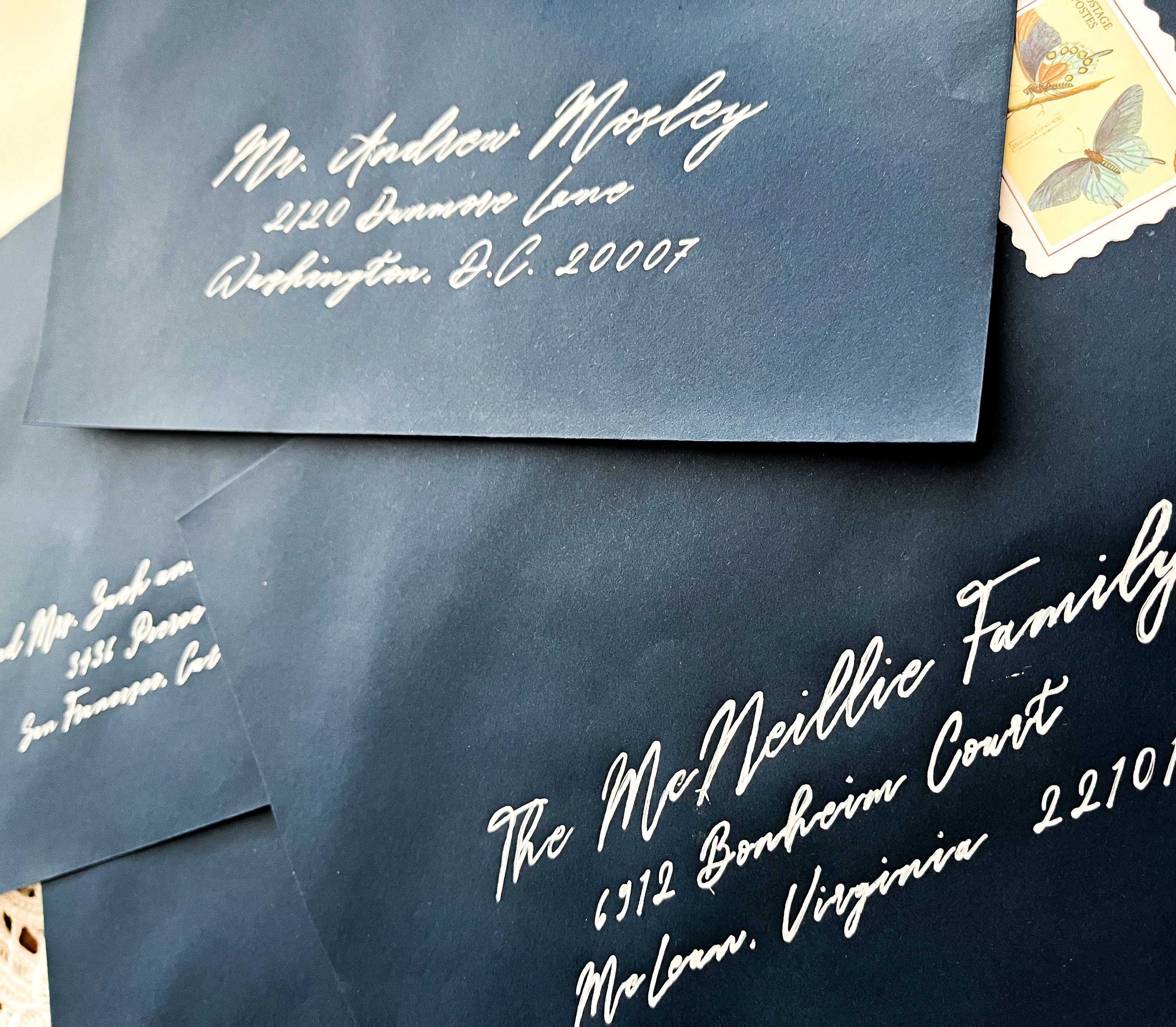 Wedding Envelope Calligraphy - Etsy