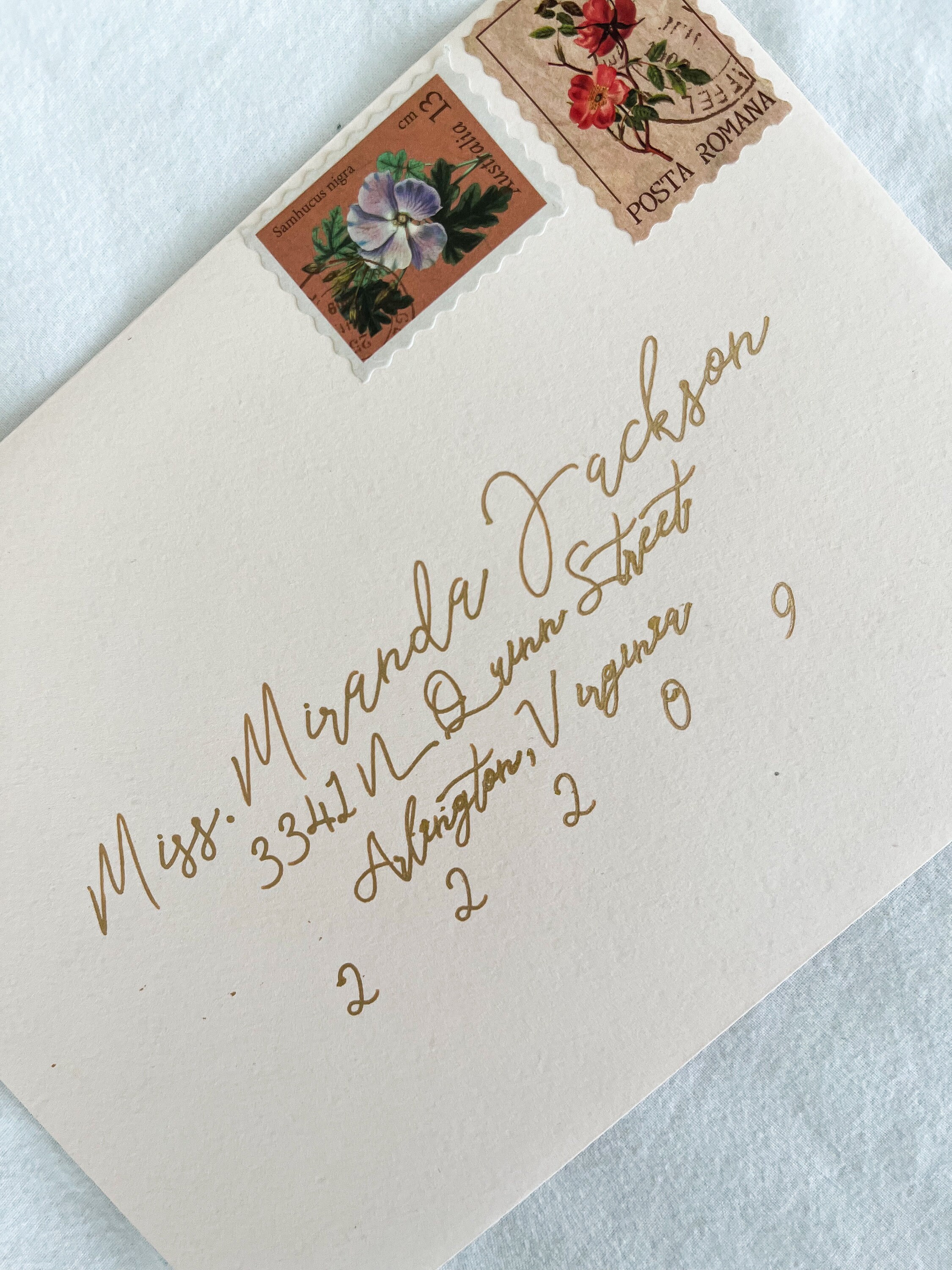 Wedding Envelope Calligraphy - Etsy