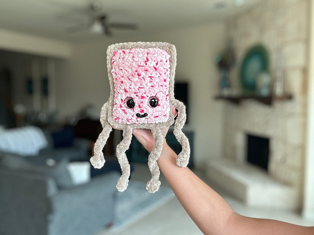 Strawberry Snuggle Tart~the Pink Sprinkle Toaster Pastry Plushie ...