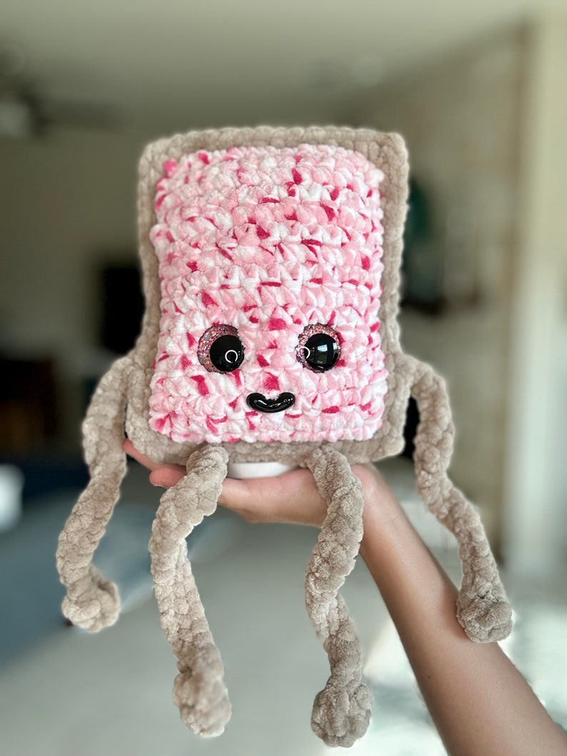 Strawberry Snuggle Tartthe Pink Sprinkle Toaster Pastry Plushie ...