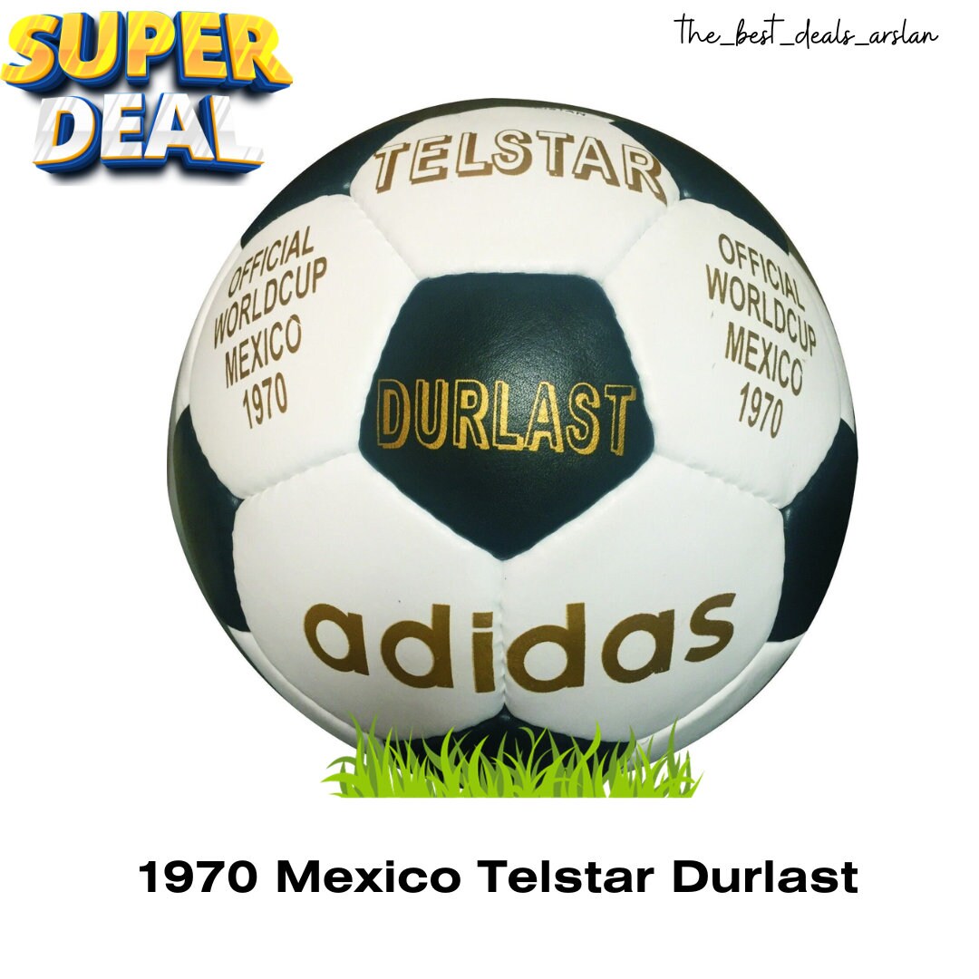 HANDMADE DURLAST MEXICO 1970 Soccer Ball Size 5 - Etsy