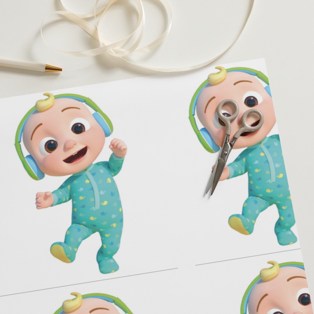 Cocomelon Wrapping Paper Sheets - Etsy