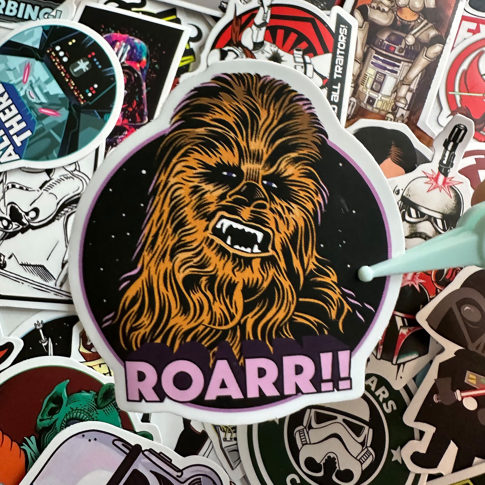 50 Pcs Star Wars Stickers Pack Waterproof Sticker Decals Laptops ...