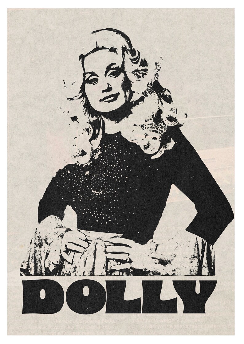 Dolly Parton Poster Quote Lyric Music Wall Art Print A5 A4 A3 - Etsy UK