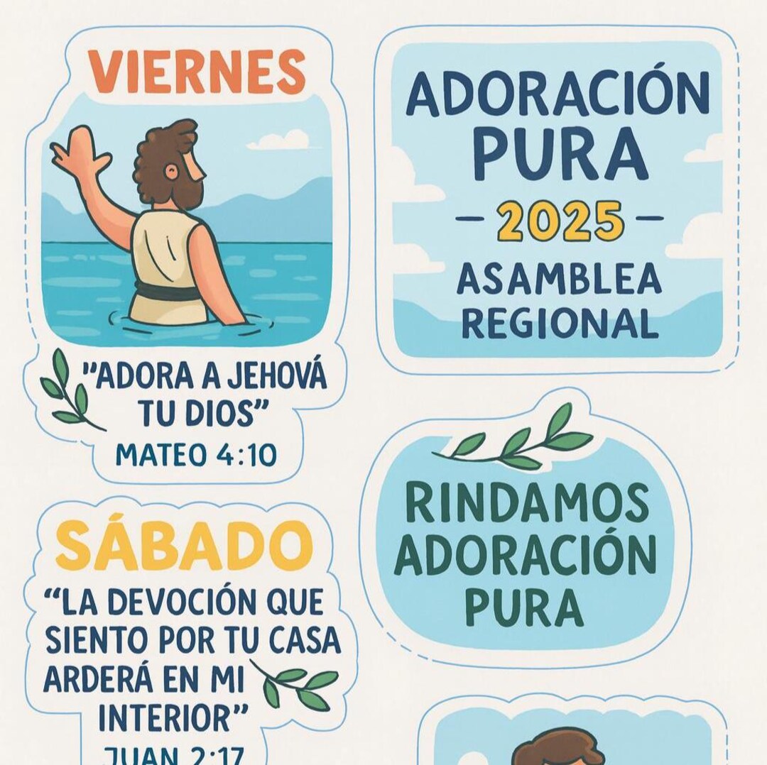 Pure Worship Stickers 2025 - Etsy