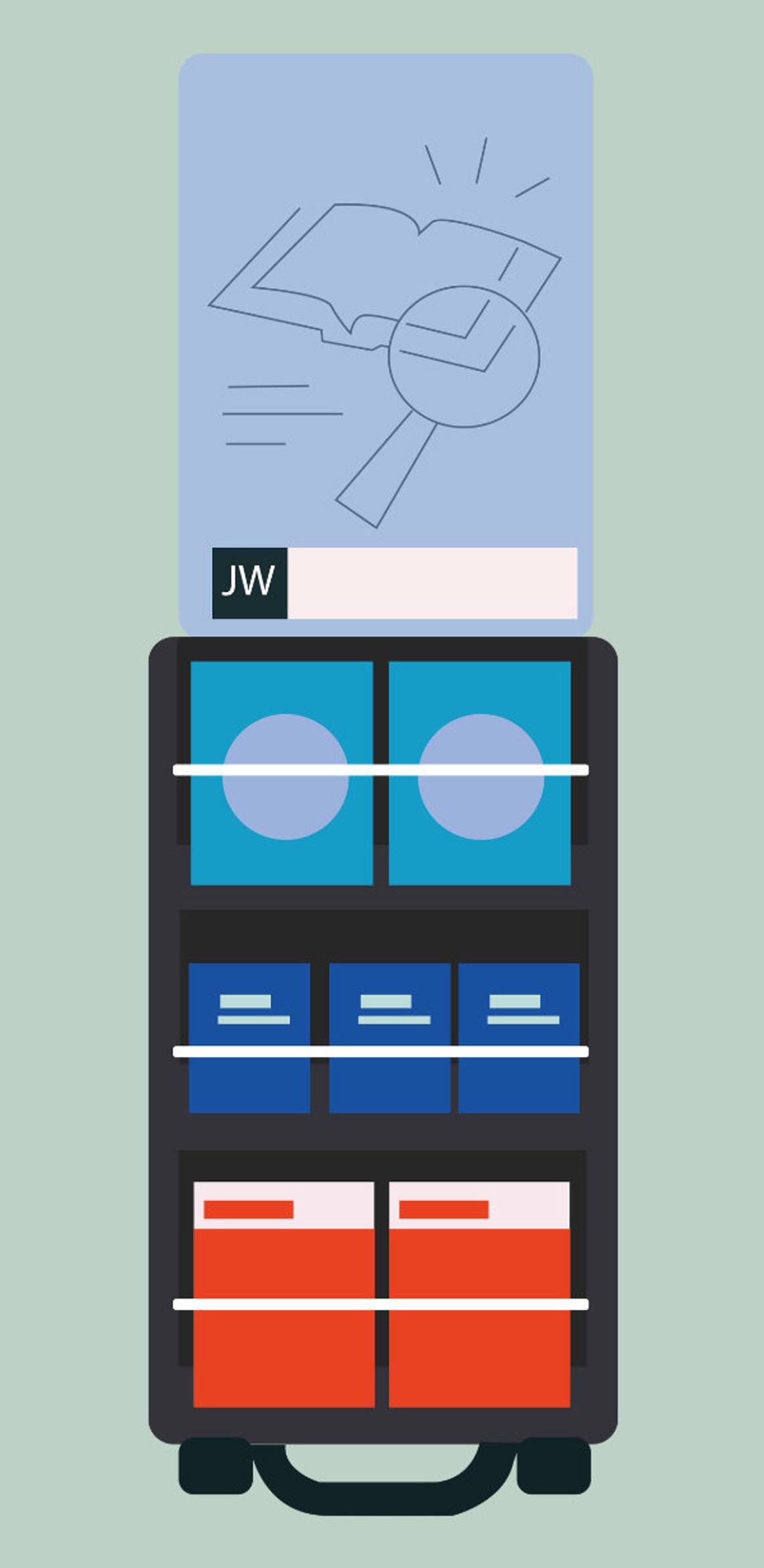 Jw Digital Cart-public Preaching and Gift 1 Full Sheet of Stickers in ...